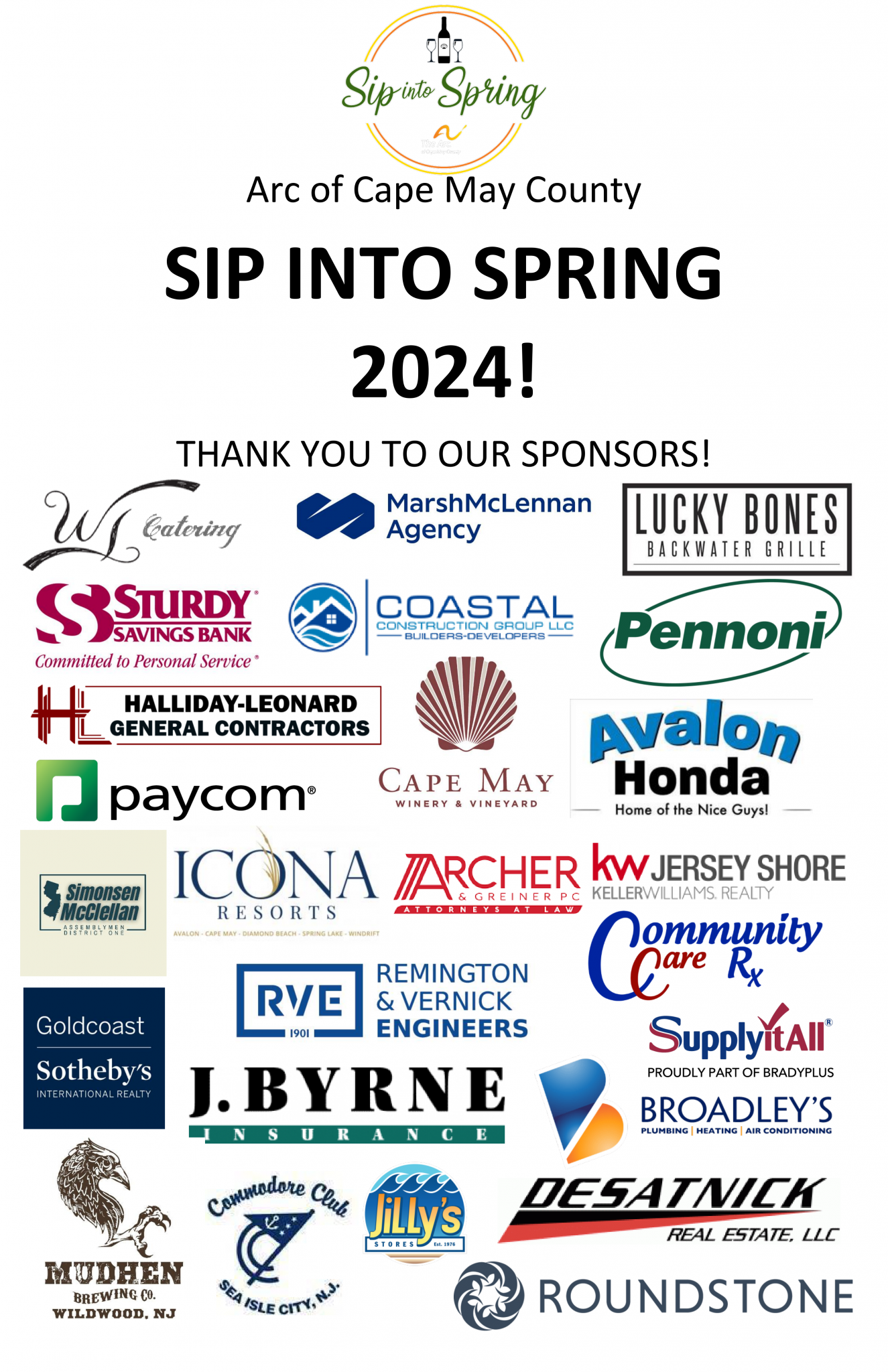 Sip into Spring – The Arc of Cape May